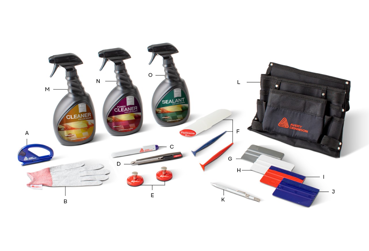 Vinyl Wrapping Application Tools | Avery Dennison | Graphics